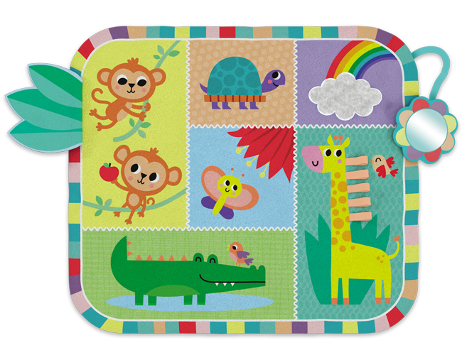 Two-sided Playmat My First Animals – ZORPAS "MIKY" LTD – Baby Centre